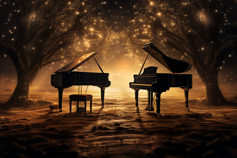 Sounds From Celestial Sphere - A Concert with Two Pianos - Dorchester ...